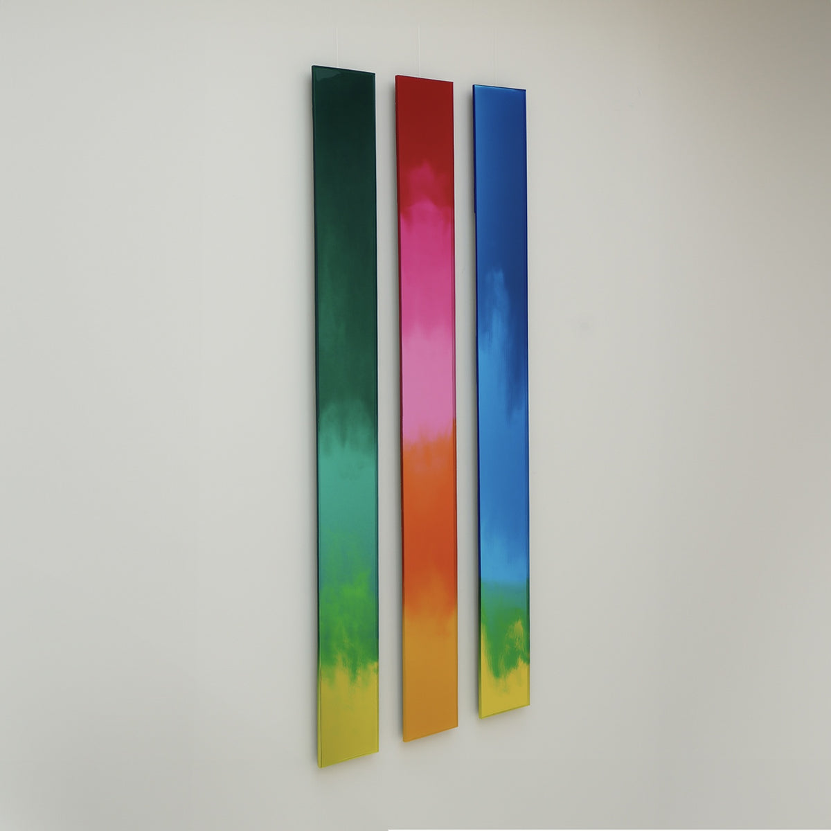 Chromatic Awakening (Triptych) | Mixed Media | Hollie O'Neill – The Frame Workshop & Gallery