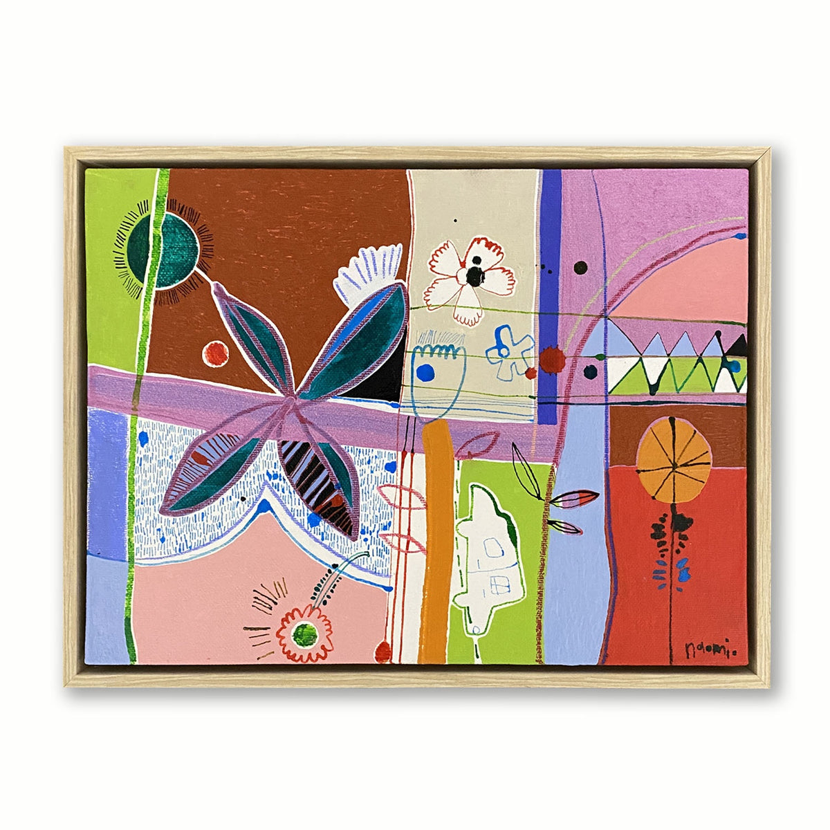 A Closer Look 2 | Painting | by Naomi Faifai – The Frame Workshop & Gallery