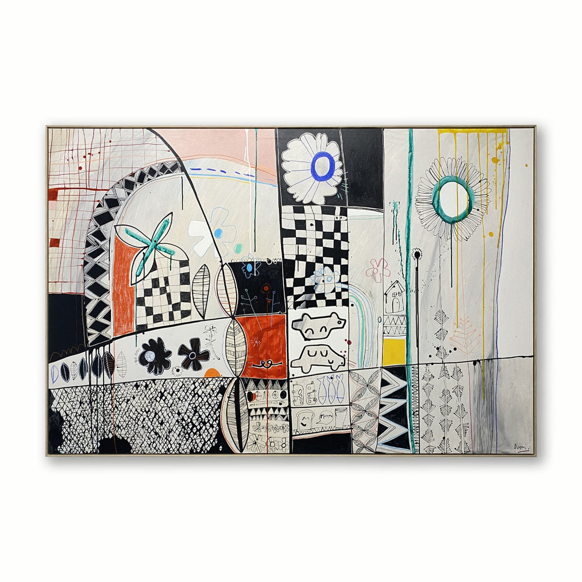 Finding My Way | Painting | by Naomi Faifai – The Frame Workshop & Gallery