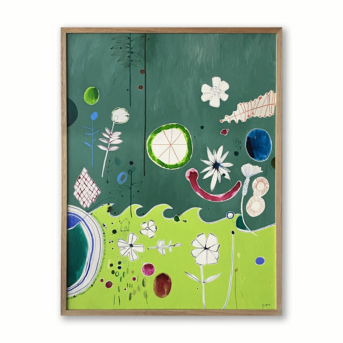 From Land to Sea | Painting | by Naomi Faifai – The Frame Workshop ...