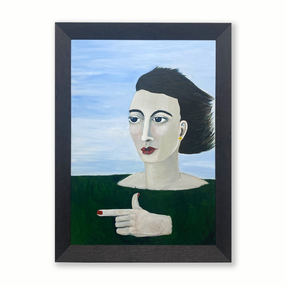 The Hedge | Painting | by Kirsten Lovelock – The Frame Workshop & Gallery