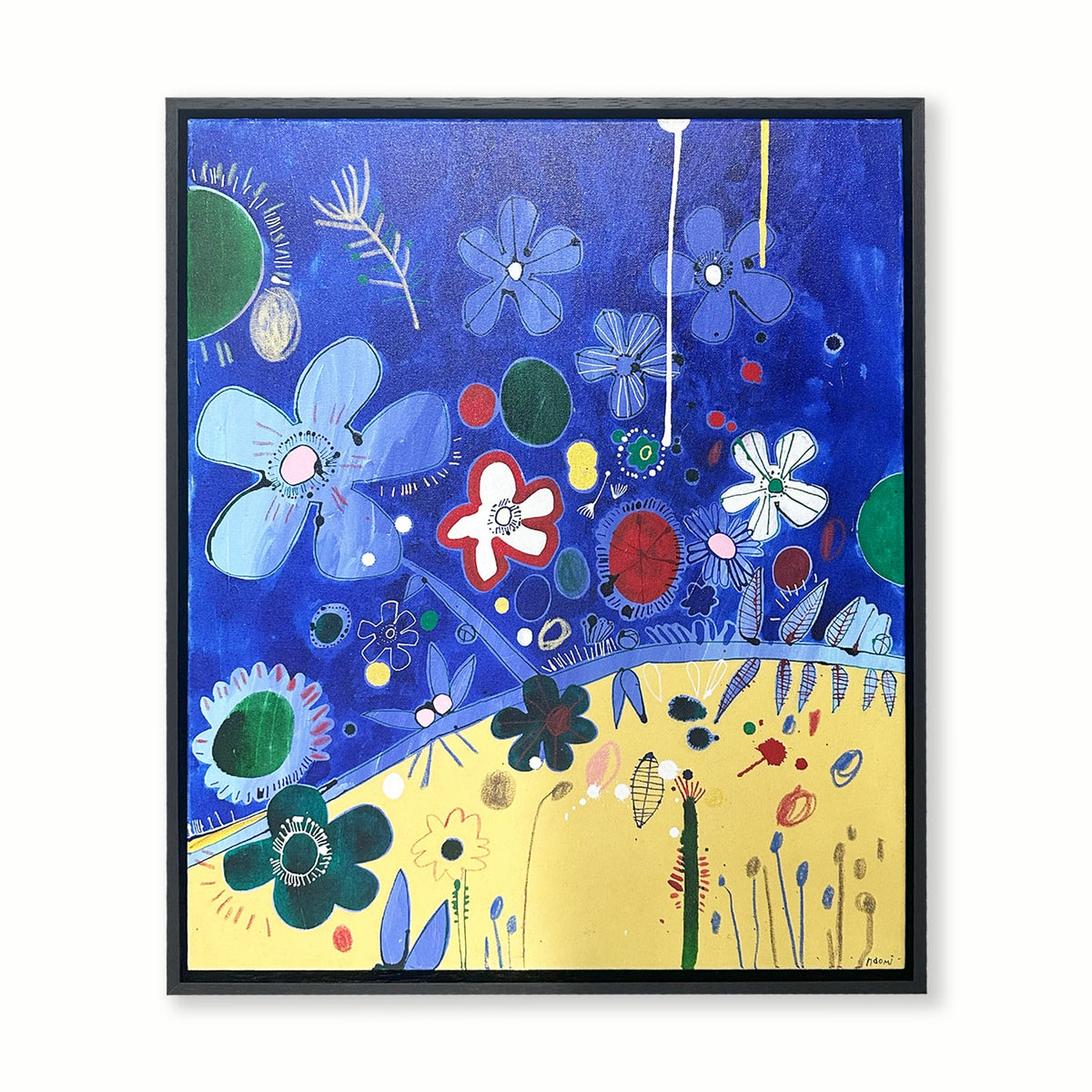 Manuka 3 | Painting | by Naomi Faifai – The Frame Workshop & Gallery