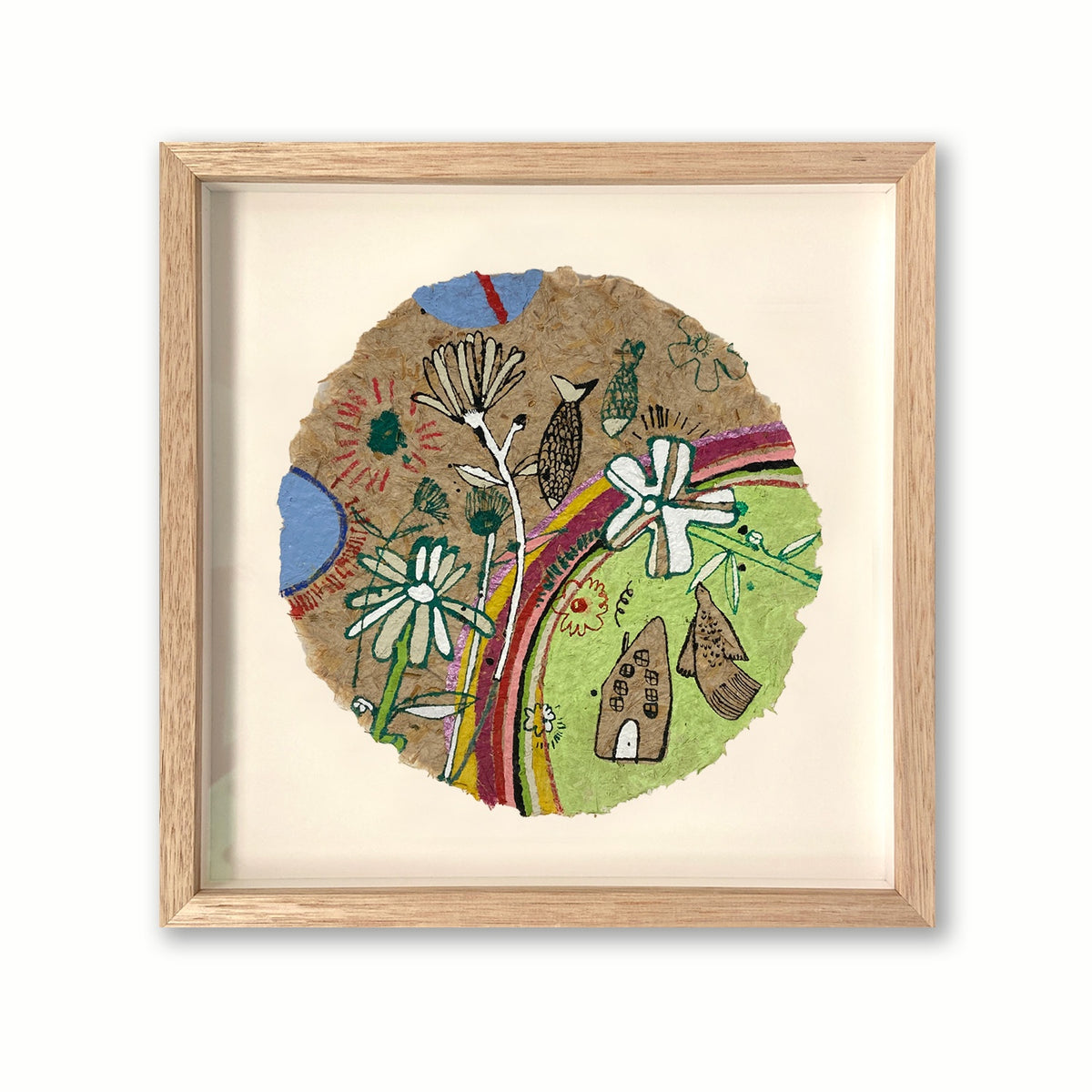 Native Flowers & Birds | Painting | by Naomi Faifai – The Frame ...