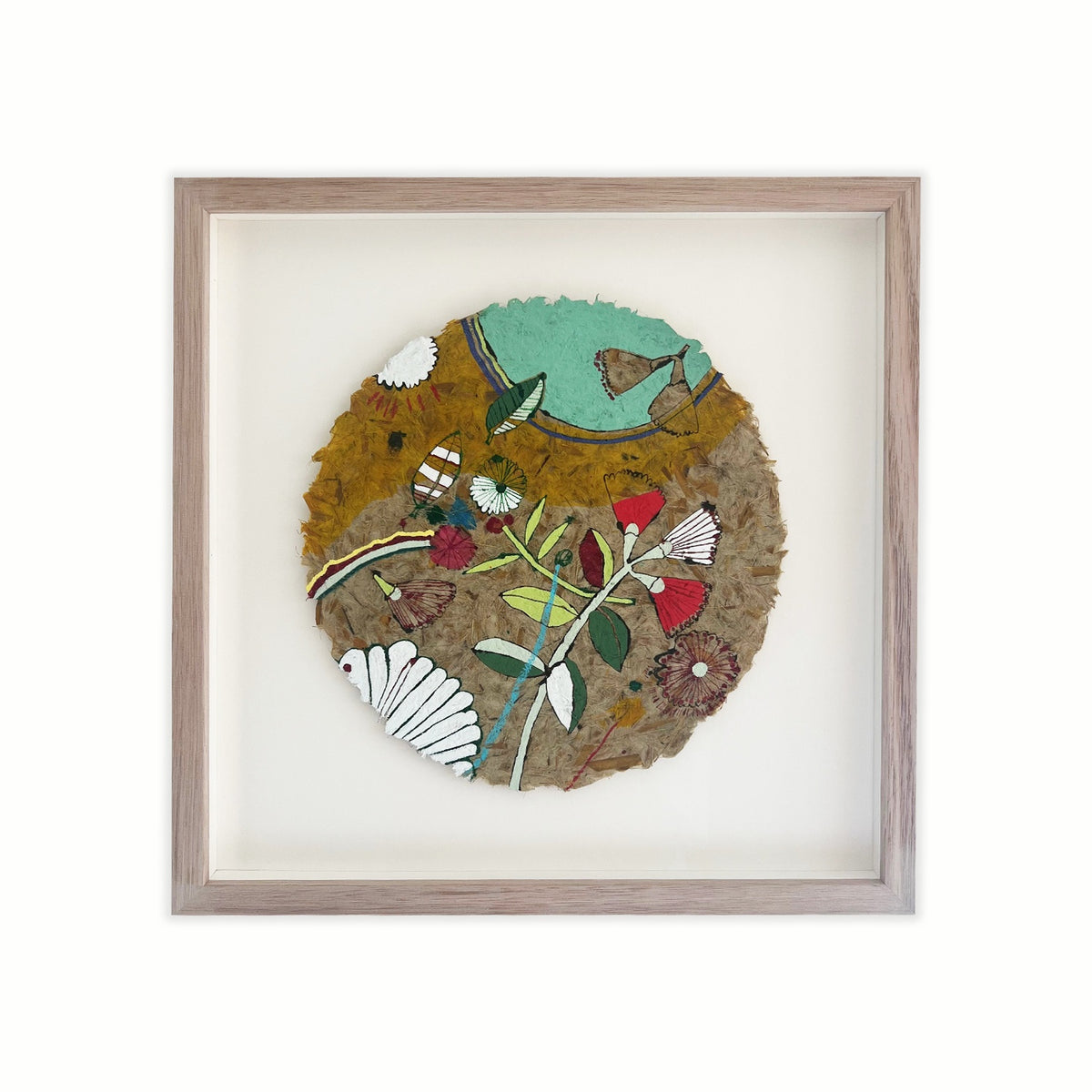 Pohutukawa | Mixed Media | by Naomi Faifai – The Frame Workshop & Gallery