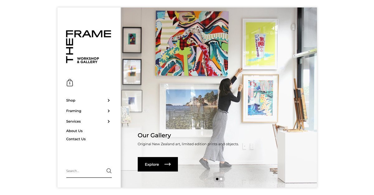 Home | Framing & Art Gallery | The Frame Workshop & Gallery