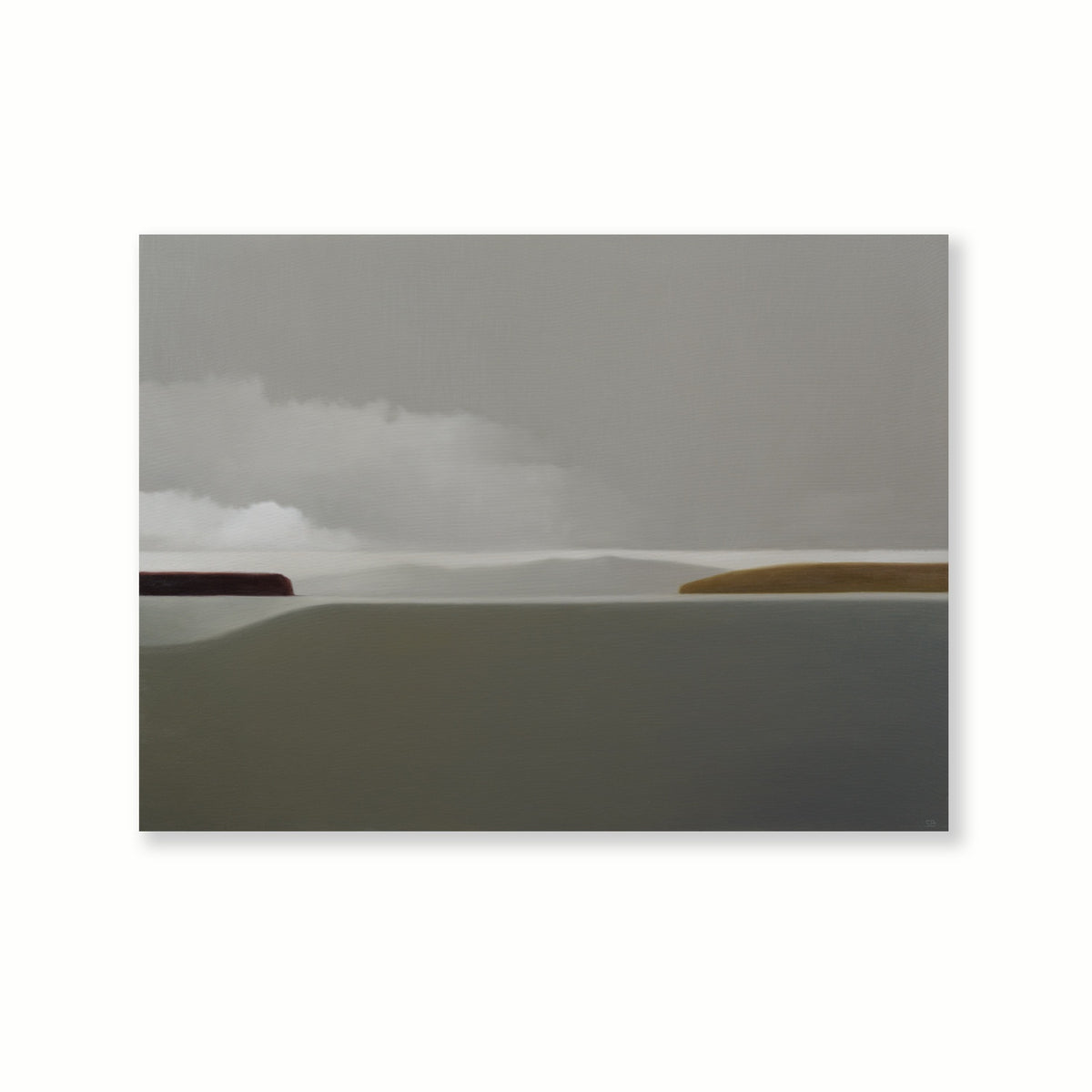 The isthmus, Part II - Midway | Painting | by Sean Beldon – The Frame ...