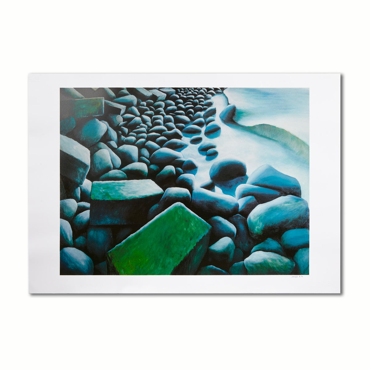 Rock Wall | Print | by Michael Smither – The Frame Workshop & Gallery